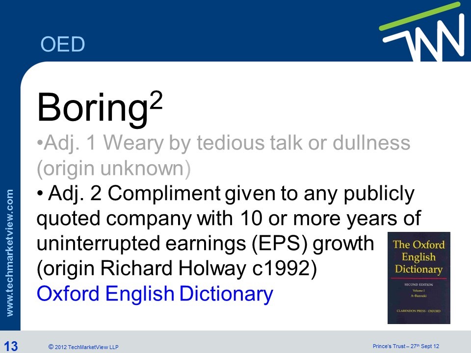 The Boring Awards - Archives of IT