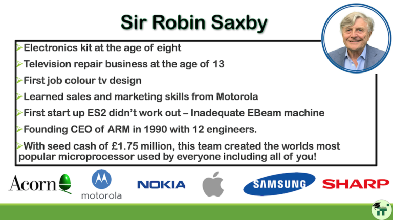 Sir Robin Saxby inspires primary school students on visit as part of ...